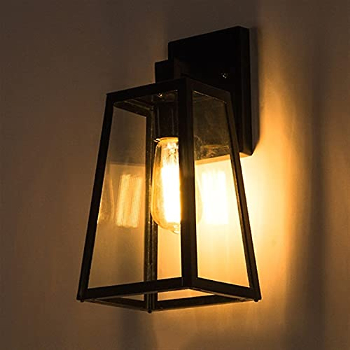 European wall light Outdoor Wall Lamp Die-casting Aluminum Lamp Body Waterproof Rust Outdoor Wall Lights American Simple Garden Lamp Aisle Balcony Door Exterior Wall Home Villa Garden Courtyard Wall S