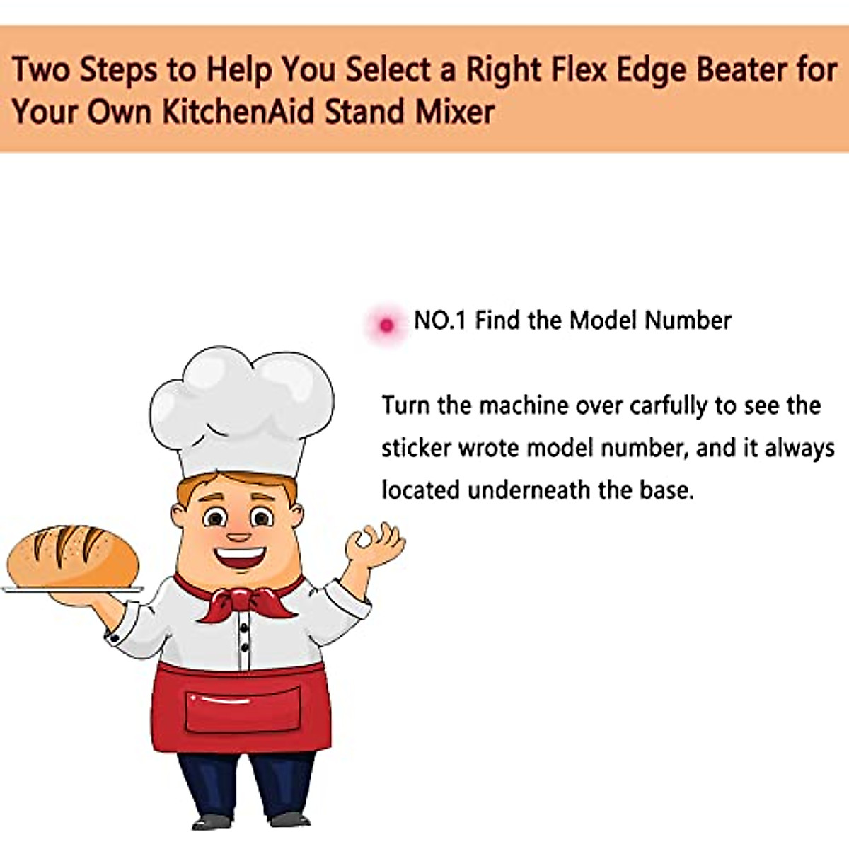 5 Quart Bowl-lift Plastic Flex Edge Beater for KitchenAid 5QT Bowl-lift Mixer Accessory Replacement Paddle Compatible with KitchenAid Mixer Attachments with Silicone Edge Bowl Scraper