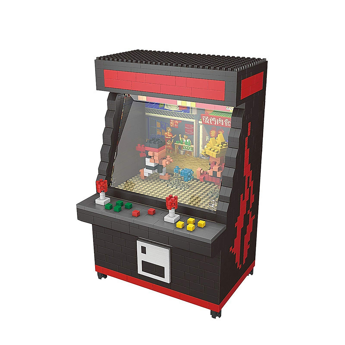 Fighter Game Micro Blocks for Kids or Adult Gifts,Micro Block Building Set DIY Bricks Toy for Intelligence Education(1060PCS)