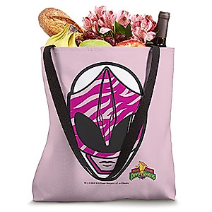 Power Rangers Pink Ranger Big Face Tote Bag