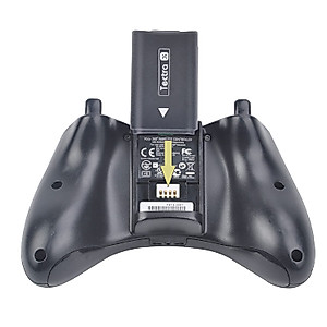 Tectra Replacement Battery for Xbox 360, 4pcs AA Ni-MH Rechargeable Battery Pack + 2pcs Battery Back Covers Holders for Xbox 360 Wireless Controller