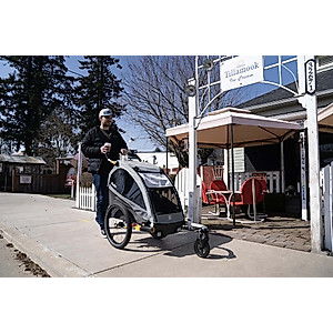 Burley Design One-Wheel Stroller Kit, One Size, Black (960047)