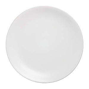10 Strawberry Street Wazee Matte Coupe Dinnerware Pack of 16, White