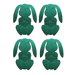 4Pcs Easter Cutlery Bag Set Festive Party Cutlery Decoration Bag Cutlery Decoration BS3