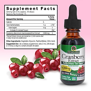 Nature's Answer Alcohol-Free Cranberry 1oz Extract