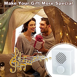 16M Sound Box for Stuffed Animals, 960 Seconds Push Button Sound Box for St Patrick's Day Voice Gifts, Craft, Toy Doll Inflatables, USB Voice Playing Button Device for Baby Audio Message Bear Doll