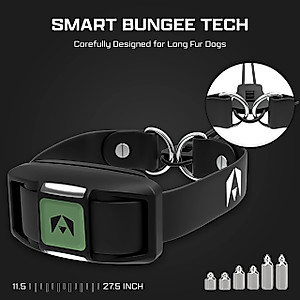 INVIROX Shock Collar for Large Dog [Spark K9] 124 Levels with Remote 1100yd Range, Night-Light Mode for Medium Dogs IP67 Waterproof Training Collar for Dogs