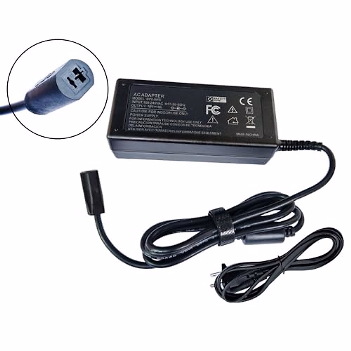 Marg 2-Prong 29V AC/DC Adapter for KD Kaidi Electrical Linear Actuator Motor KDPT005 KDPT 005 KDPT005-38 KDPT005-44 KDPT005-15 Electric Recliner Lift Chair 29VDC Power Supply Cord Cable Chargrer