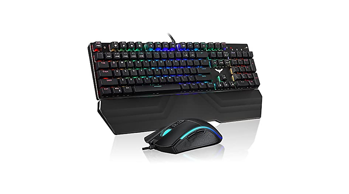 Havit RGB Mechanical Keyboard & Mouse Combo for Gamers