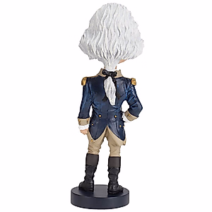Royal Bobbles George Washington Bobblehead, Premium Polyresin Lifelike Figure, Unique Serial Number, Exquisite Detail