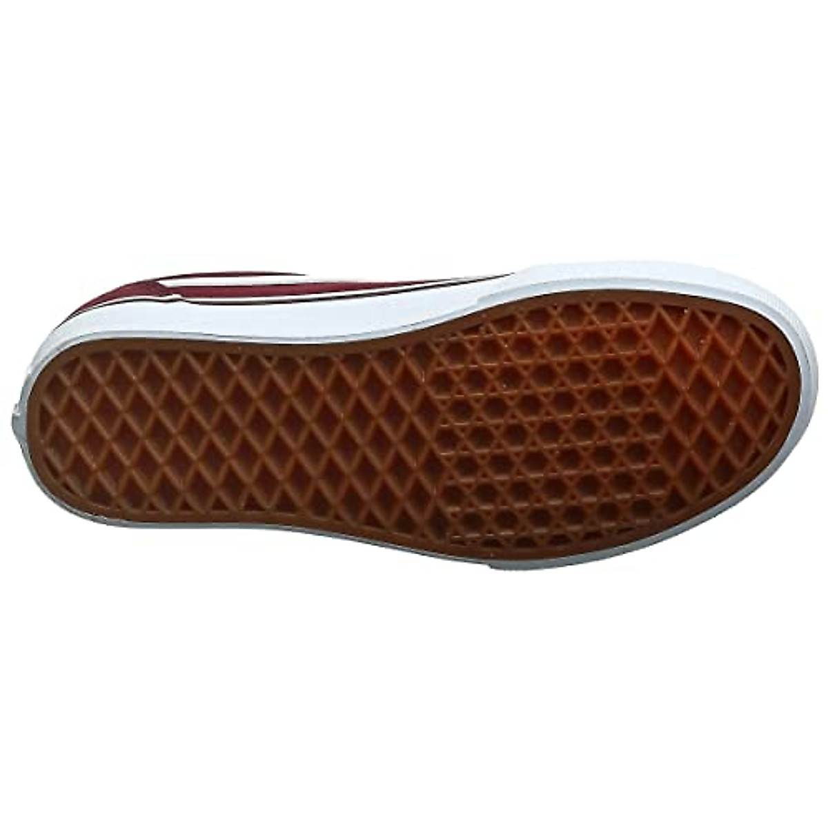 Vans Women's Ward Sneaker, Red ((Canvas) Burgundy Olq), 8.5