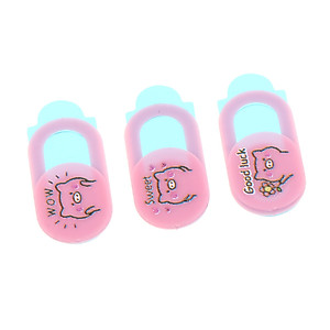 KOMBIUDA 3pcs Camera Privacy Cover Premium Webcam Cover Camera Cover Privacy Sticker Webcam Privacy Cover Phone Computer Pig Webcam Cover Pig Computer Phone Webcam Cover Webcam Protector