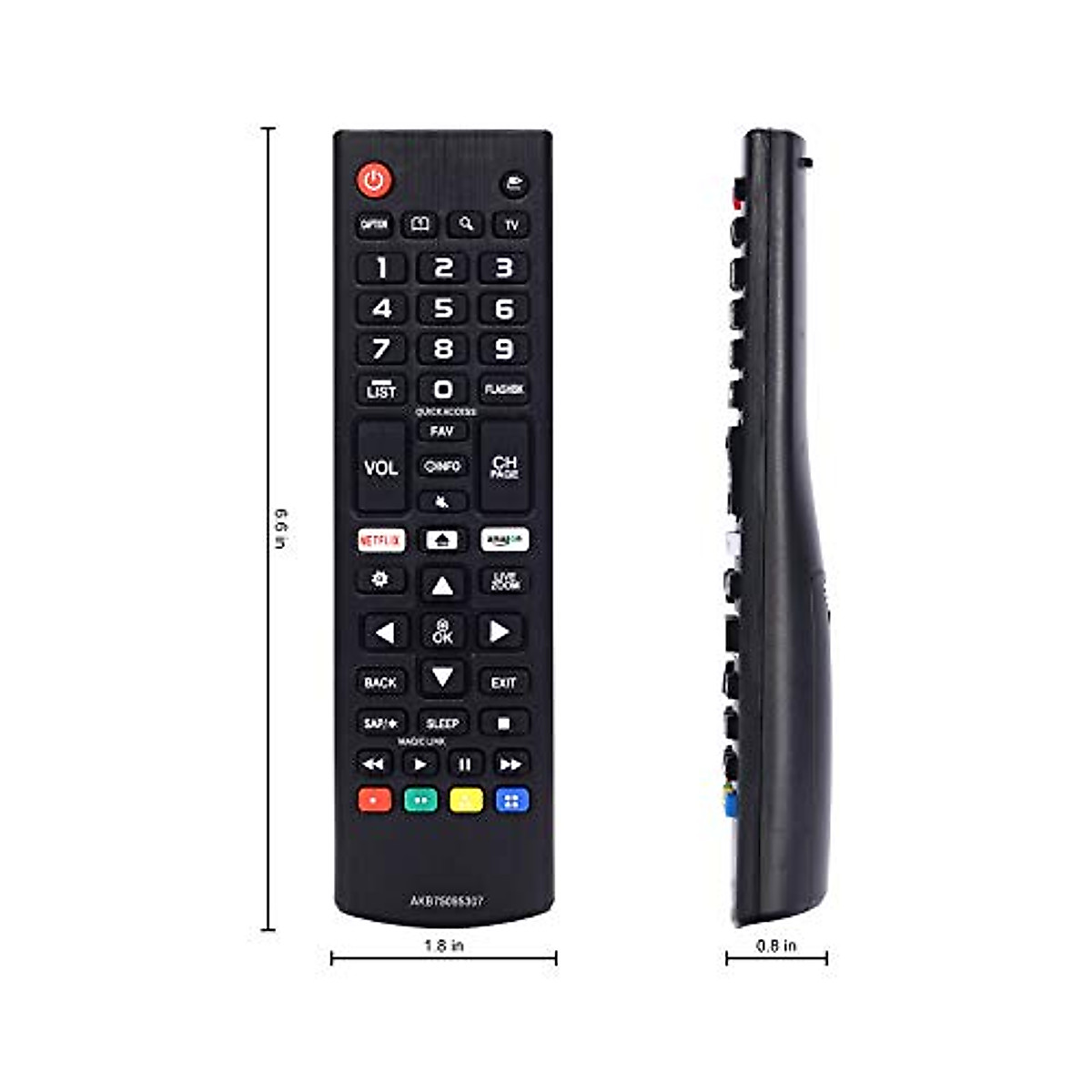 Universal Remote Control Replacement for LG Smart TV