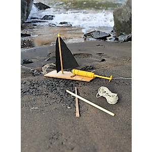 Kikkerland Make Your Own Motor Boat Huckleberry Motor