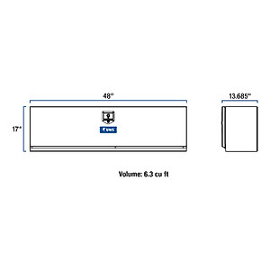 UWS TBTS48 Blue Series Topsider Box