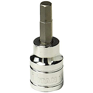 Titan 15606 3/8-Inch Drive x 6mm Hex Bit Socket
