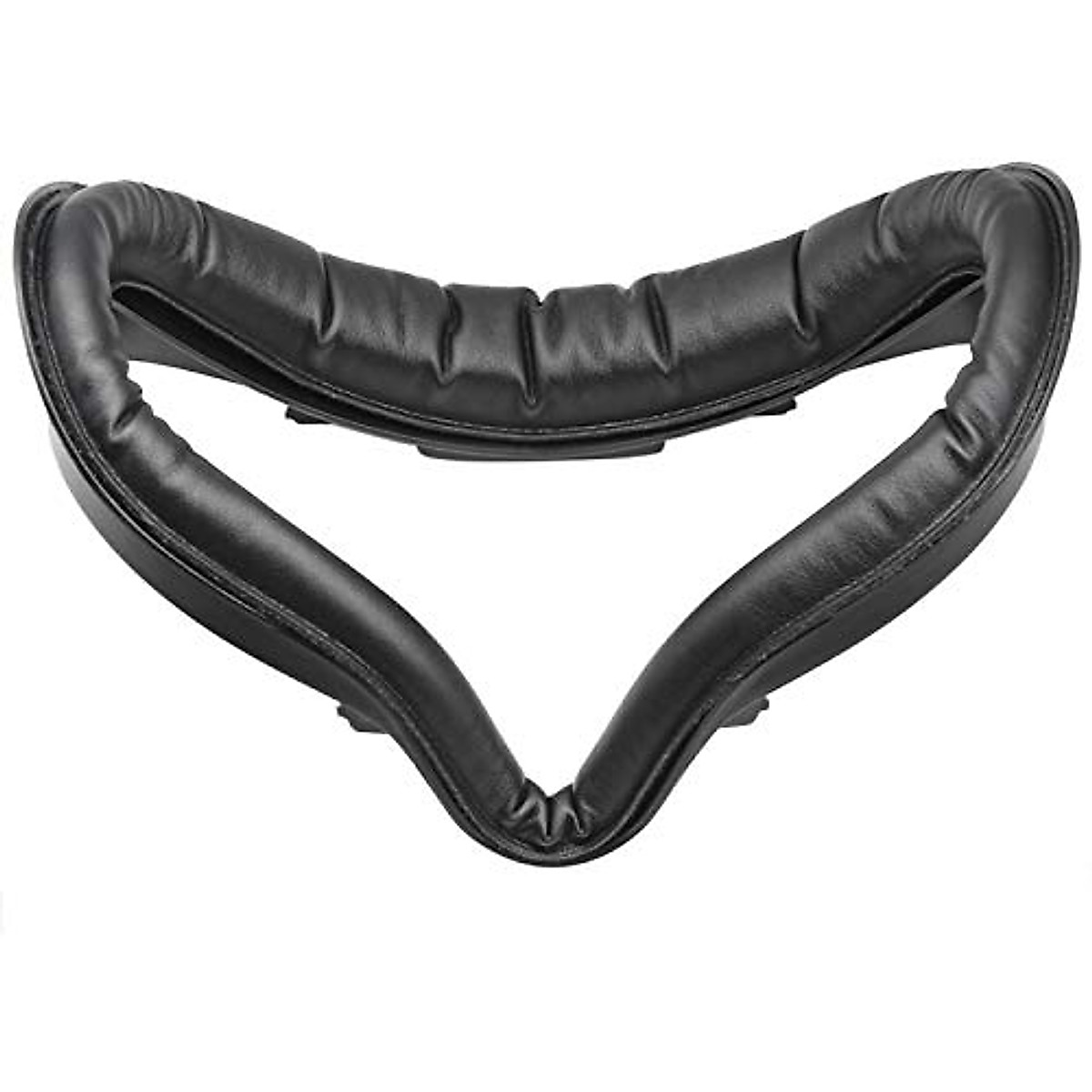 CALIDAKA VR Facial Interface Bracket & PU Leather Foam Face Pad Replacement & Anti-Leakage Nose Pad & Protective Lens Cover Comfort Replacement Parts for Oculus Quest 2 Headset