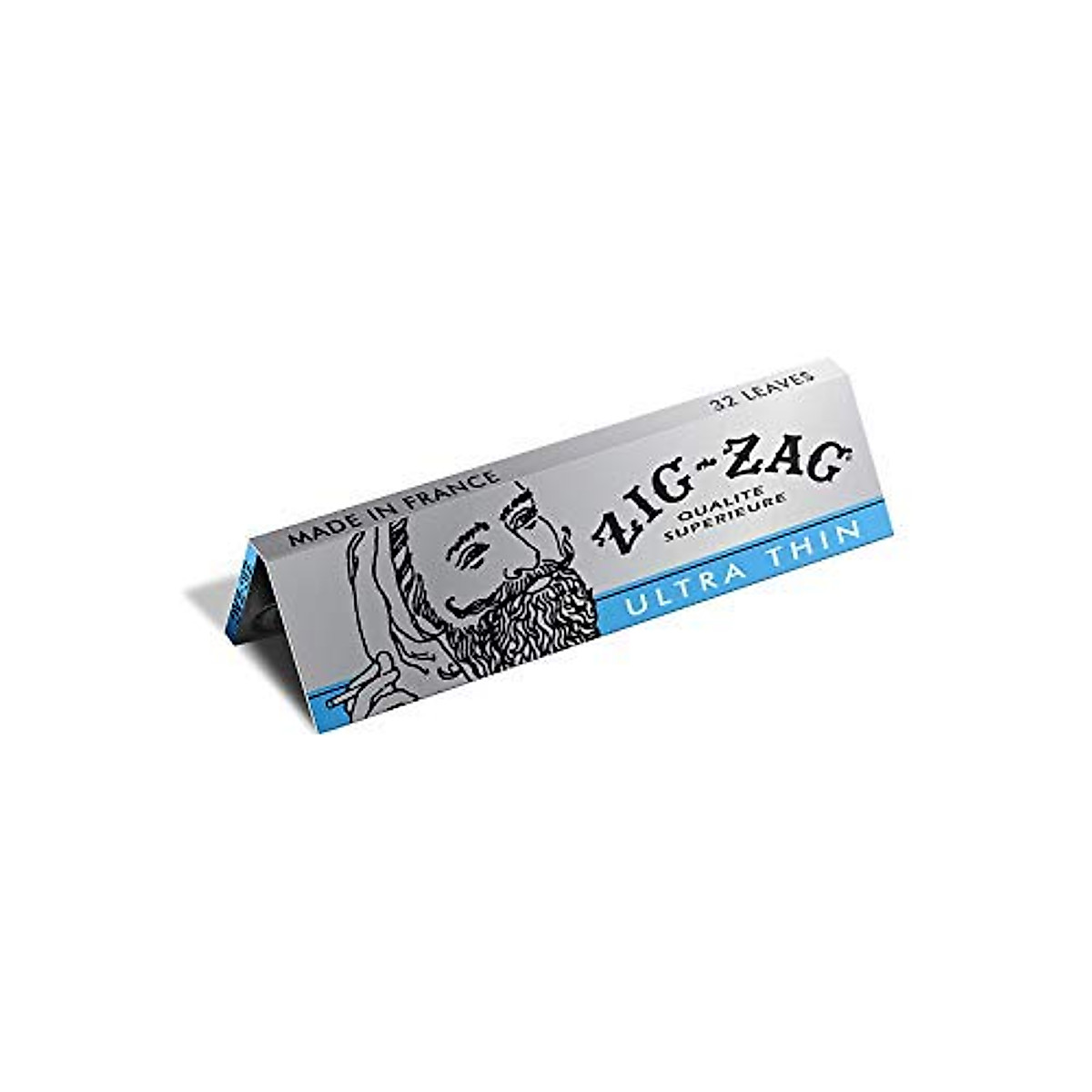 Zig Zag Ultra Thin Cigarette Rolling Papers, 1 4 Size (24 Booklets Retailers Box)