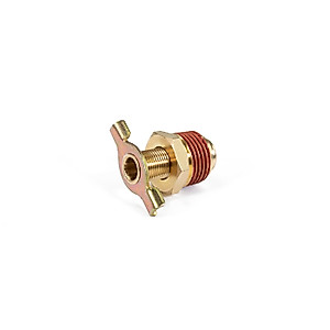 1/2" NPT Brass Drain Cock Fitting