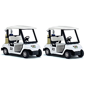 KiNSFUN Pull Back Action Golf Cart 2 Set
