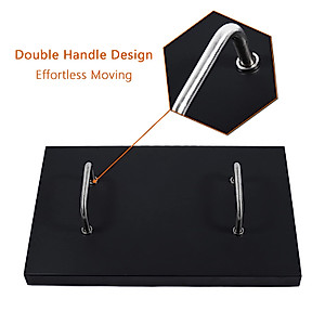 BQMAX 5004 Griddle Lid Grill Hard Cover for Blackstone 36" and 600D Heavy Duty Grill Cover Replacement Kit for Blackstone 36 inch Griddle Hood