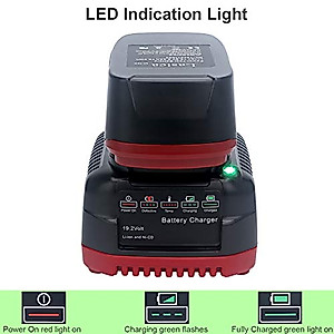 Lasica Replacement for Craftsman 19.2 Volt C3 Battery Charger Compatible with Craftsman 19.2V XCP Lithium & NiCd Battery 315.CH2030 315.CH2021 140152004 315.PP2030/PP2011 935709 5336 315.PP2020/PP2025