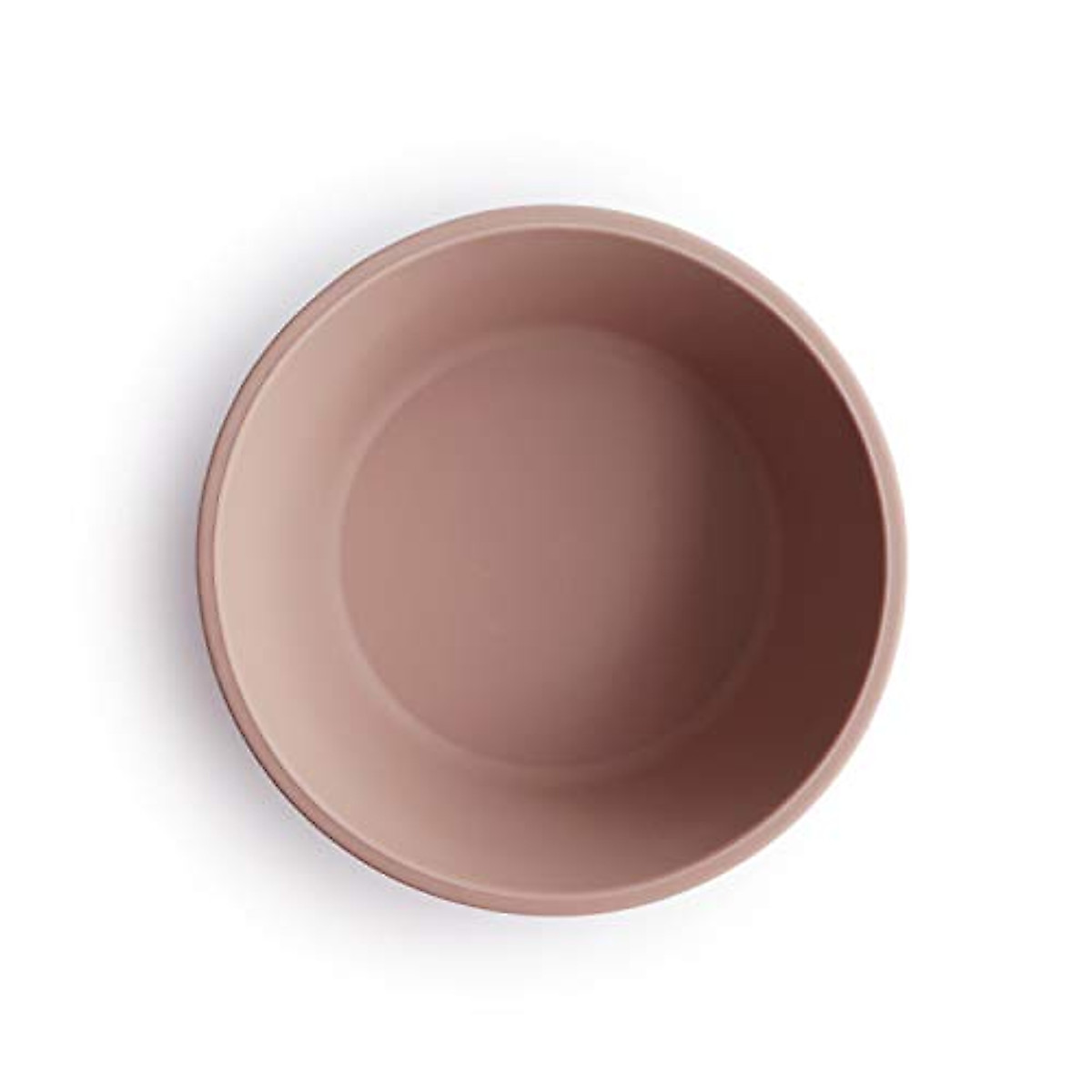 mushie Silicone Suction Bowl | BPA-Free Non-Slip Design (Blush)