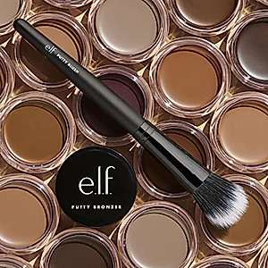 e.l.f. Putty Bronzer, Creamy & Highly Pigmented Formula, Creates a Long-Lasting Bronzed Glow, Infused with Argan Oil & Vitamin E, Tan Lines, 0.35 Oz
