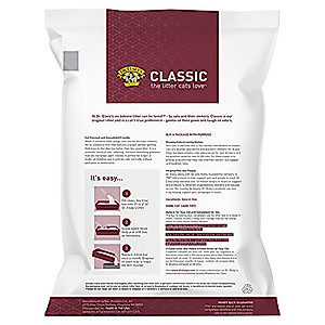 Dr. Elsey's Premium Clumping Cat Litter - Classic - 99.9% Dust-Free, Low Tracking, Hard Clumping, Superior Odor Control, Unscented & Natural Ingredients
