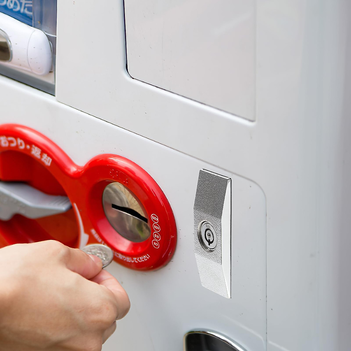 T-Handle Vending Machine Lock with Keys, Zinc Alloy Soda Machine Lock, High Security Vending Machine Lock for Candy Snack Soda Machine