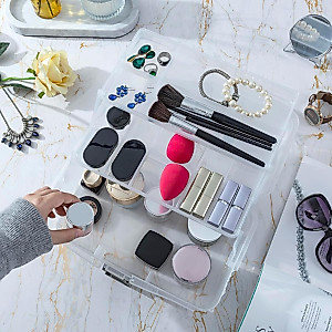 Tiered Storage Box with 3 Shelves