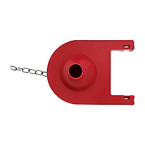 Korky 2012BP Shark Fin Repairs-Replaces Kohler Parts 84138, 84314, 85655 and 89825-Made in USA, Fits Specific 1 Piece Toilets, Red