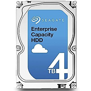 Seagate Enterprise Capacity 3.5 | ST4000NM0035 | 4TB 7.2K RPM 128MB Cache 3.5in SATA 6Gb/s | 512n | FIPS 140-2 | Enterprise Internal Hard Disk Drive (Renewed)