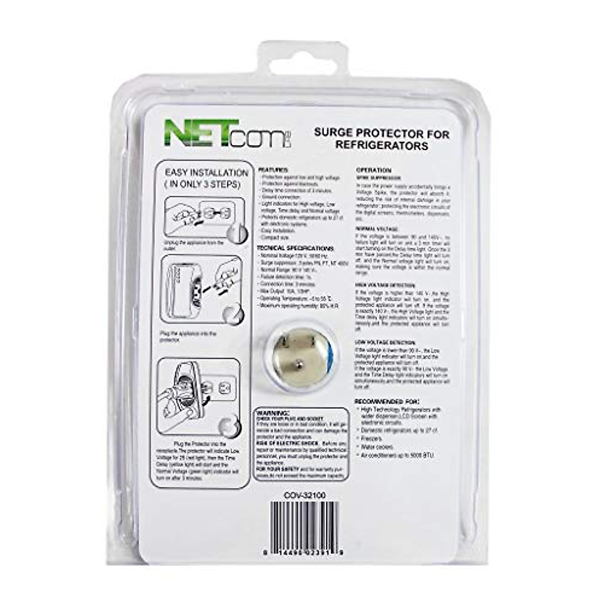 Voltage & Electronic Surge Protector