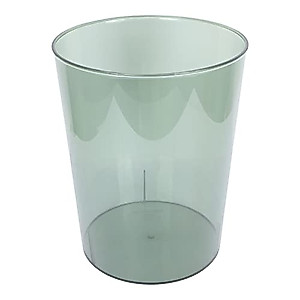 Office Trash Cans Clear Wastebasket Plastic Trash Can: Garbage Container Can Litter Bin Household Kitchen Bedroom Office Restaurant Wastebasket Green Office Waste Basket