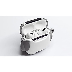 Kawaii Cartoon Shark Jaws Silicone Protective Case for AirPods 2nd Generation, The New 3 or 3rd Generation and The AirPod Pro (for AirPod Pro) (for AirPod 3, 3rd Gen)