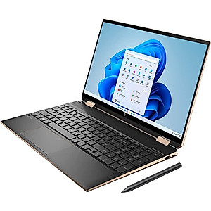 HP Spectre x360 15t OLED, 11th Gen i7-1165G7, Windows 11 PRO, 1TB SSD, 16GB, Bang & Olufsen, 15.6" Laptop PC, Black