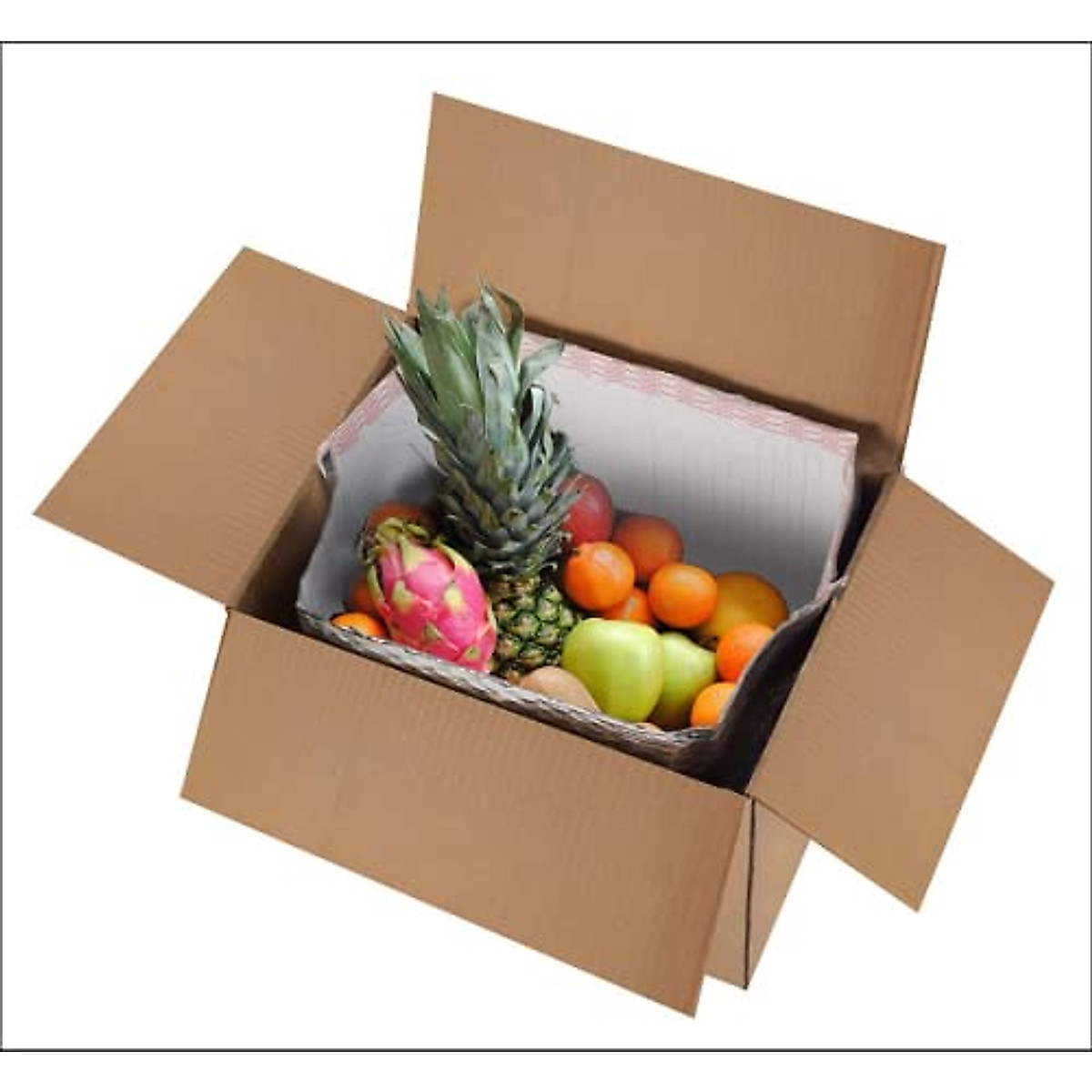 Smilco Reusable Insulation Bags Thermal Box Liners 13 x 8.5 x 12 Metalized Box Liners 6 PCS for Lunch Box Shopping Bag Insulation Lining Waterproof Insulation Package