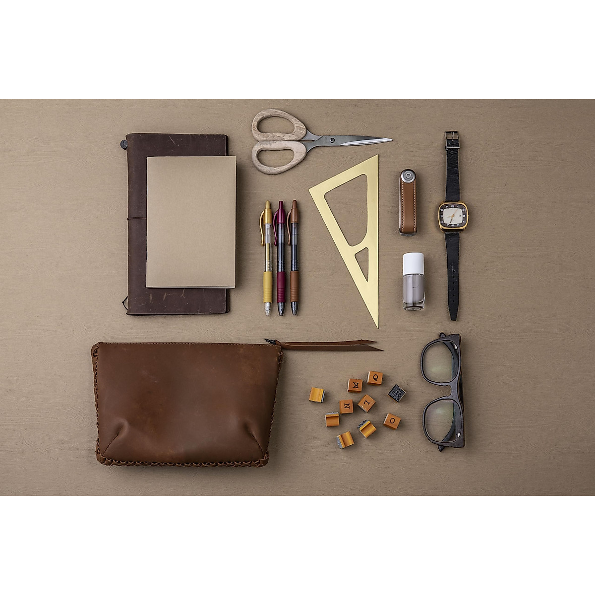 Pilot G-2 Retractable Gel Ink Rollerball Pens - 0.7mm Nib Tip - Wallet Set of 6 - Professional Dark Colours