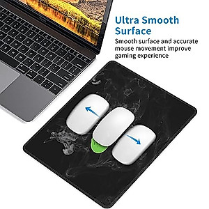 Mouse Pad Anti-Slip Waterproof Mousepad for Computer Laptop Office Pickle Slut Logo Home 10x12in