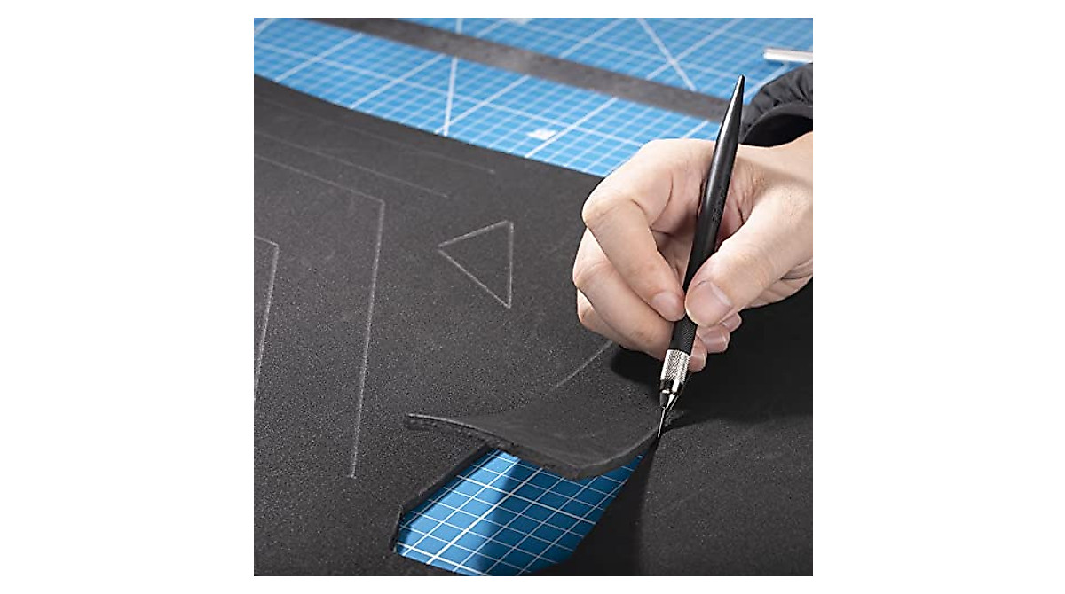 Large Black EVA Foam Sheet 5mm Thick for Cosplay & DIY