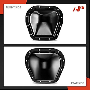 A-Premium Rear Differential Cover with Gasket Compatible with F-150 Heritage, Transit-150, Transit-250, Transit-350 HD, Expedition, E-150 Econoline Club Wagon & Lincoln Navigator, Mark LT, Blackwood