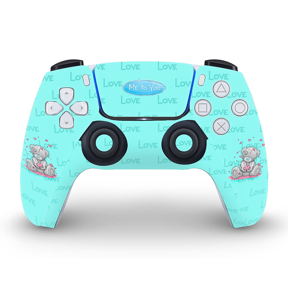 Head Case Designs Officially Licensed Me To You Love Classic Tatty Teddy Vinyl Faceplate Sticker Gaming Skin Decal Compatible With Sony PlayStation 5 PS5 Disc Edition Console & DualSense Controller