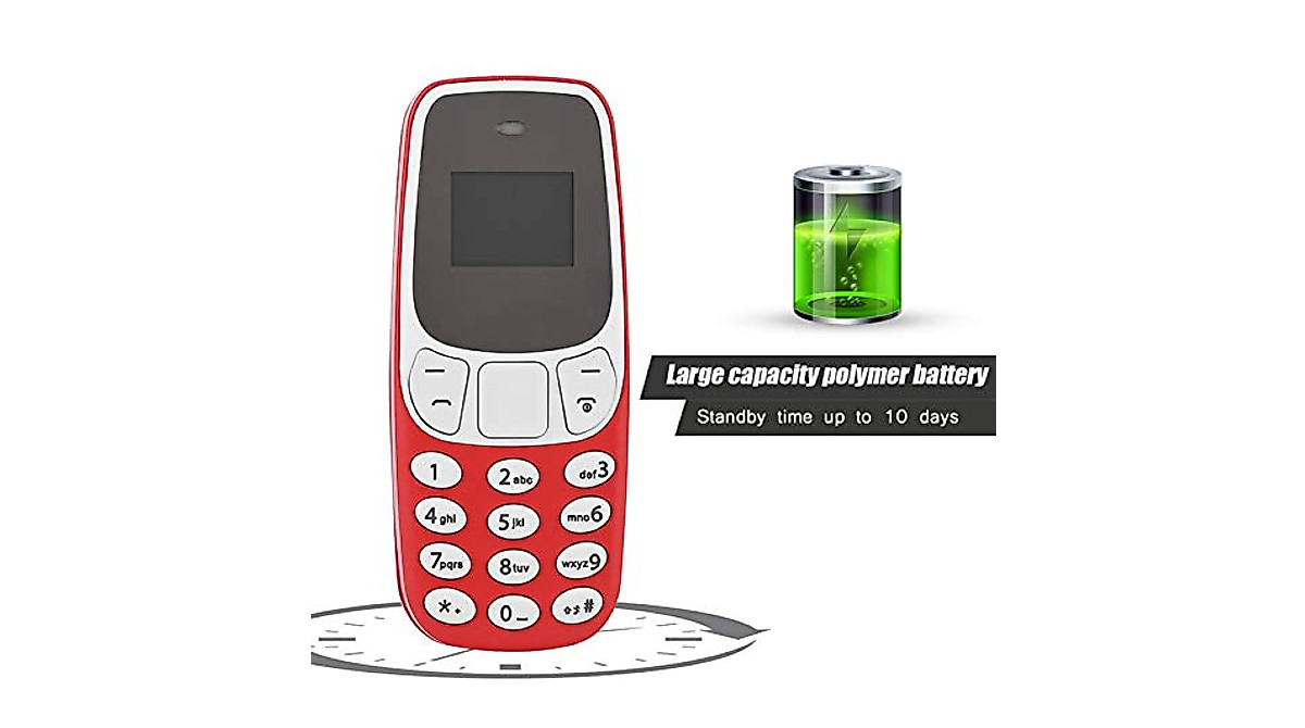 Mini Mobile Phone with Dual SIM & Voice Changer - Compact & Portable