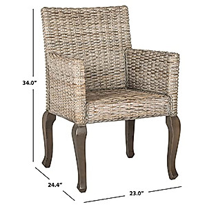 Safavieh Home Collection Armando Natural Wicker Dining Chair