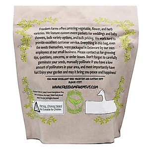 Black Duck Brand 50 Packs Assorted Heirloom Vegetable Seeds 20+ Varieties All Seeds are Heirloom, 100% Non-GMO