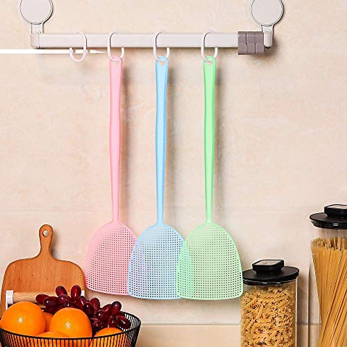 Chelory 6-Pack Fly Swatters - Durable & Eco-Friendly