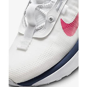 Nike Women's Air Max 2021 100, White/Thunder Blue/Pure Platinum/Archaeo Pink, 7 M US