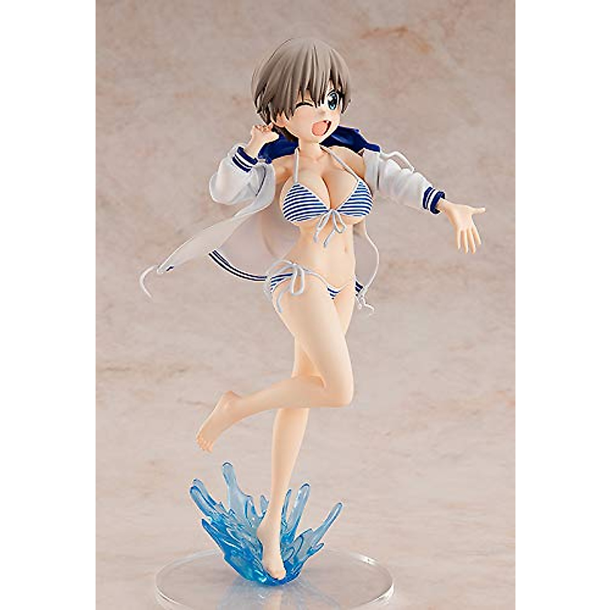 Kadokawa Uzaki-chan Wants to Hang Out!: Hana Uzaki (Swimsuit Version) 1:7 Scale PVC Figure, Multicolor