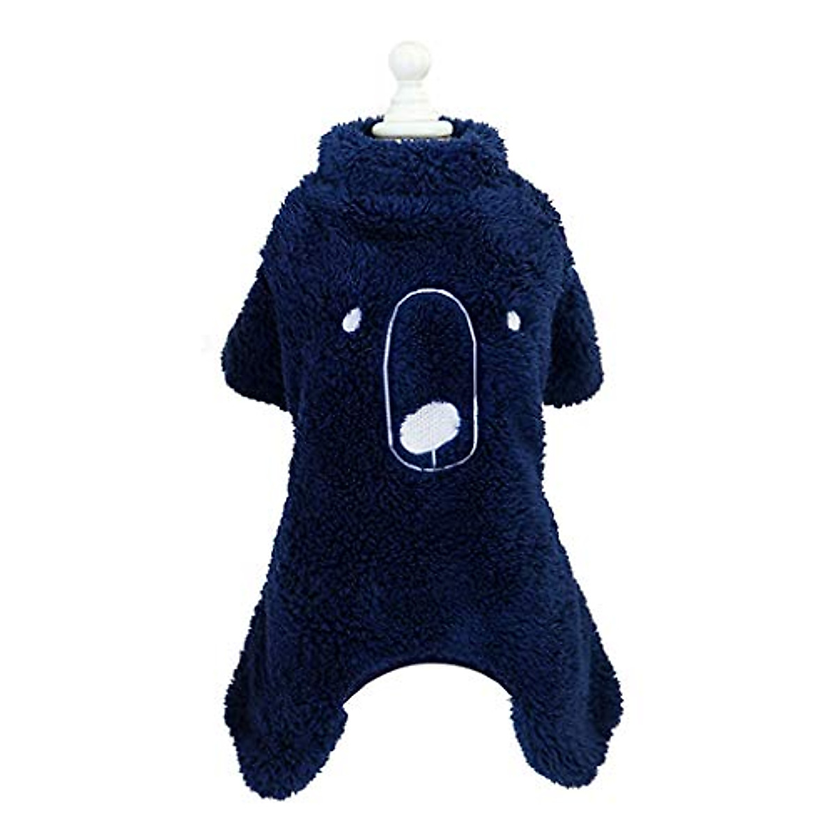 HonpraD Puppy Sweater Pet Clothing Bear Four-Legged Fleece Warm Dog Clothes Soft Vest Outfit for Dogs Walking Travel Apparel pet Puppy Clothes